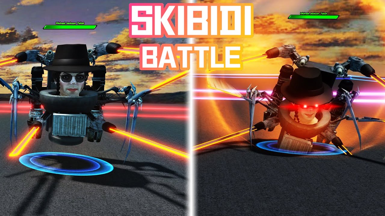 NEW HERO: Michael Jackson Toilet 2.0 in Skibidi Toilet Battle Boom ...