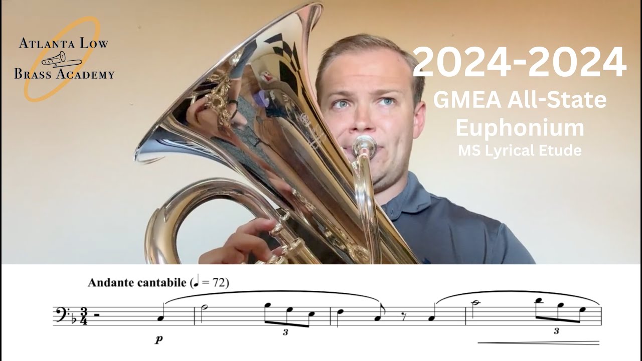 2024-2025 GMEA All-State MS Lyrical Etude: Euphonium - YouTube