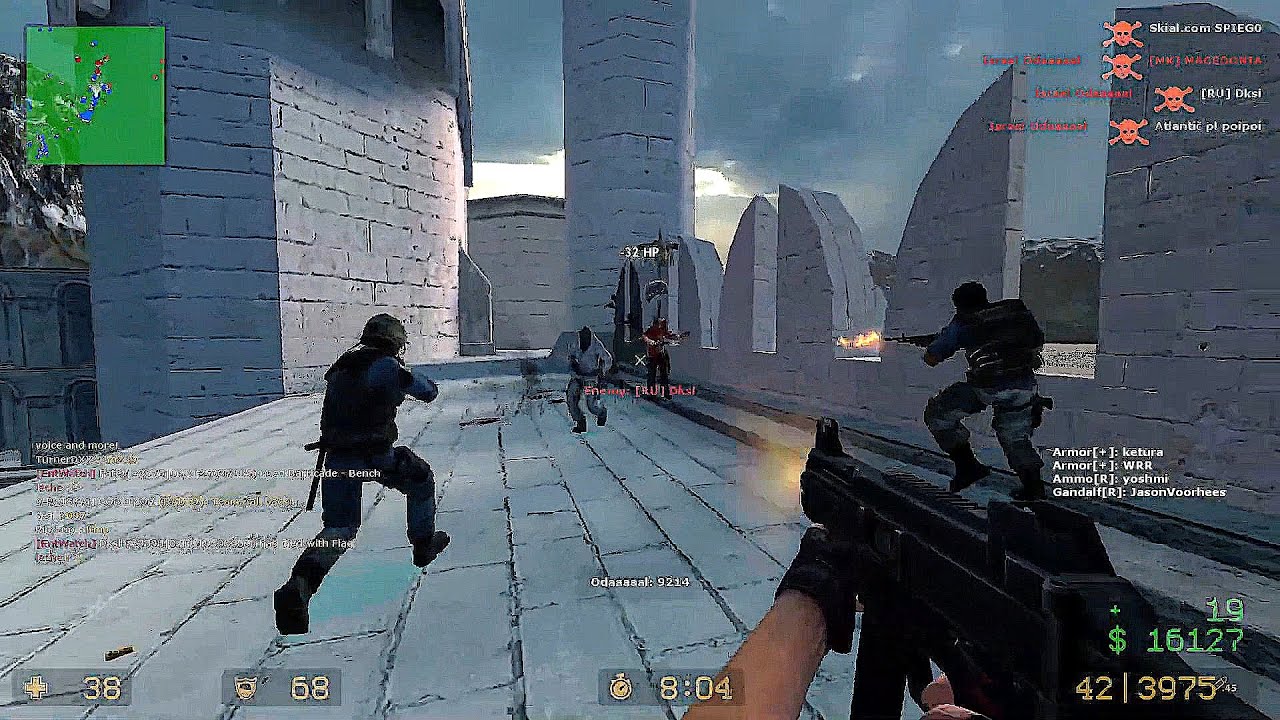 CS:S Zombie Escape- ze_Lotr_Minas_Tirith_v3_3 - YouTube