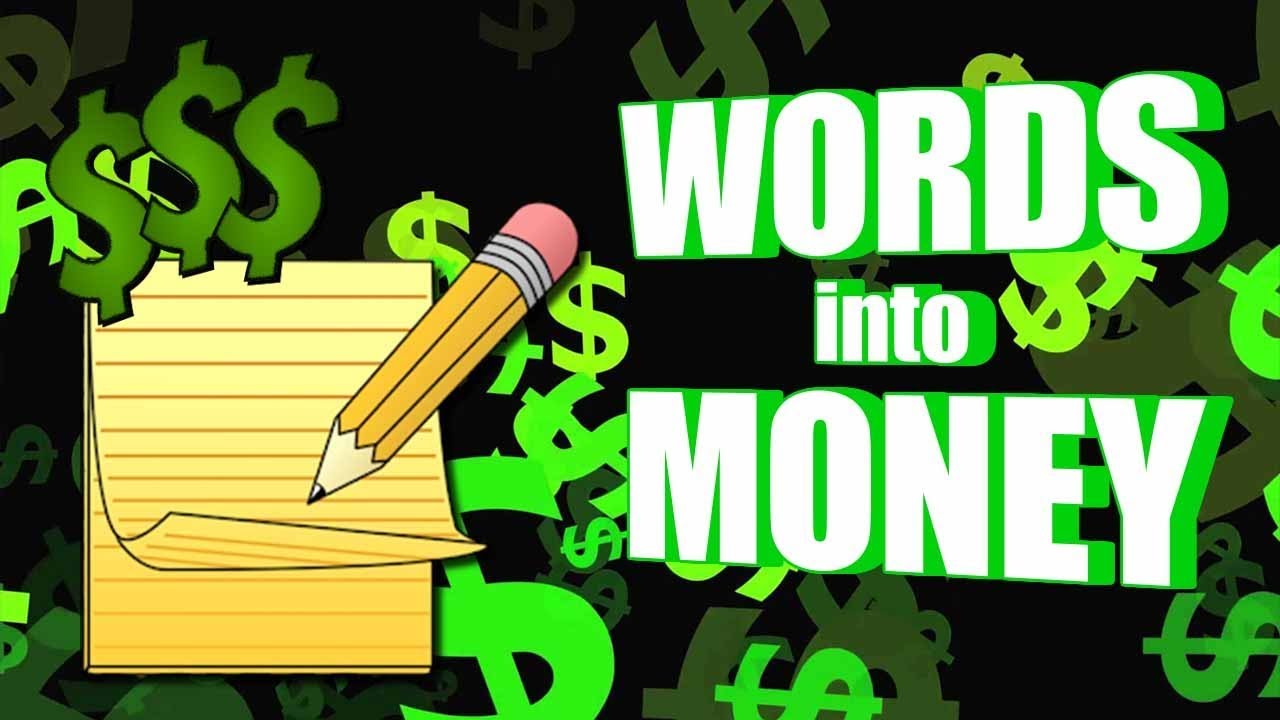 💲How To Turn Words Into Money 💲 - YouTube