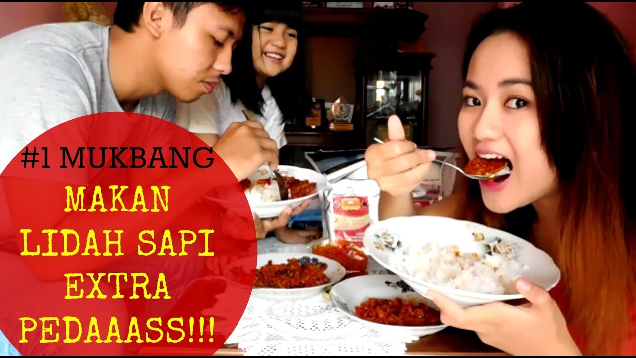 #1 MUKBANG Makan Lidah Sapi Ekstra Pedas | Alifah Ratu Saelynda (Bahasa ...