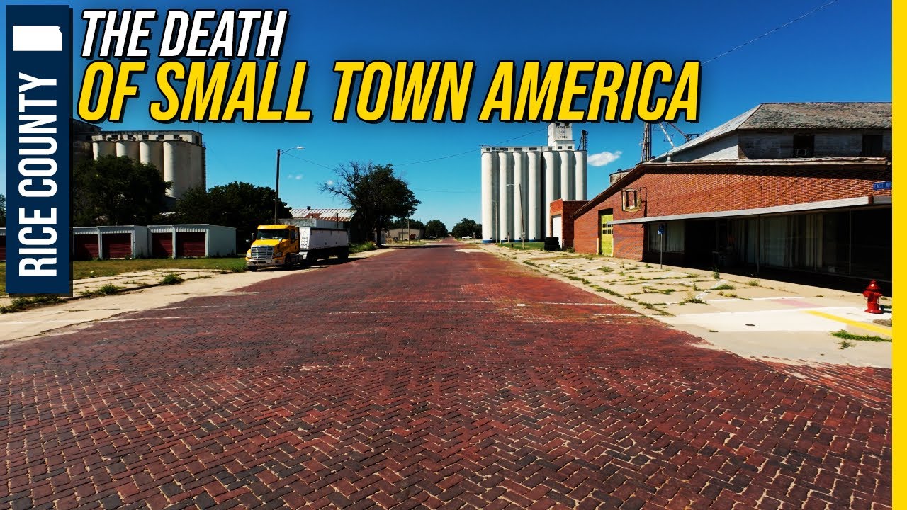 Rural Kansas Small Towns | What's Really Out Here? - Rice County - YouTube