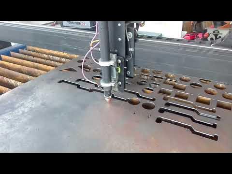 CNC Plasma with THC Proma SD - YouTube