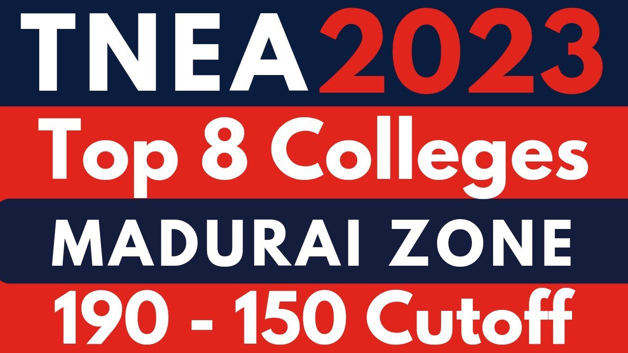 TNEA 2023 | Top Engineering Colleges in Madurai - YouTube