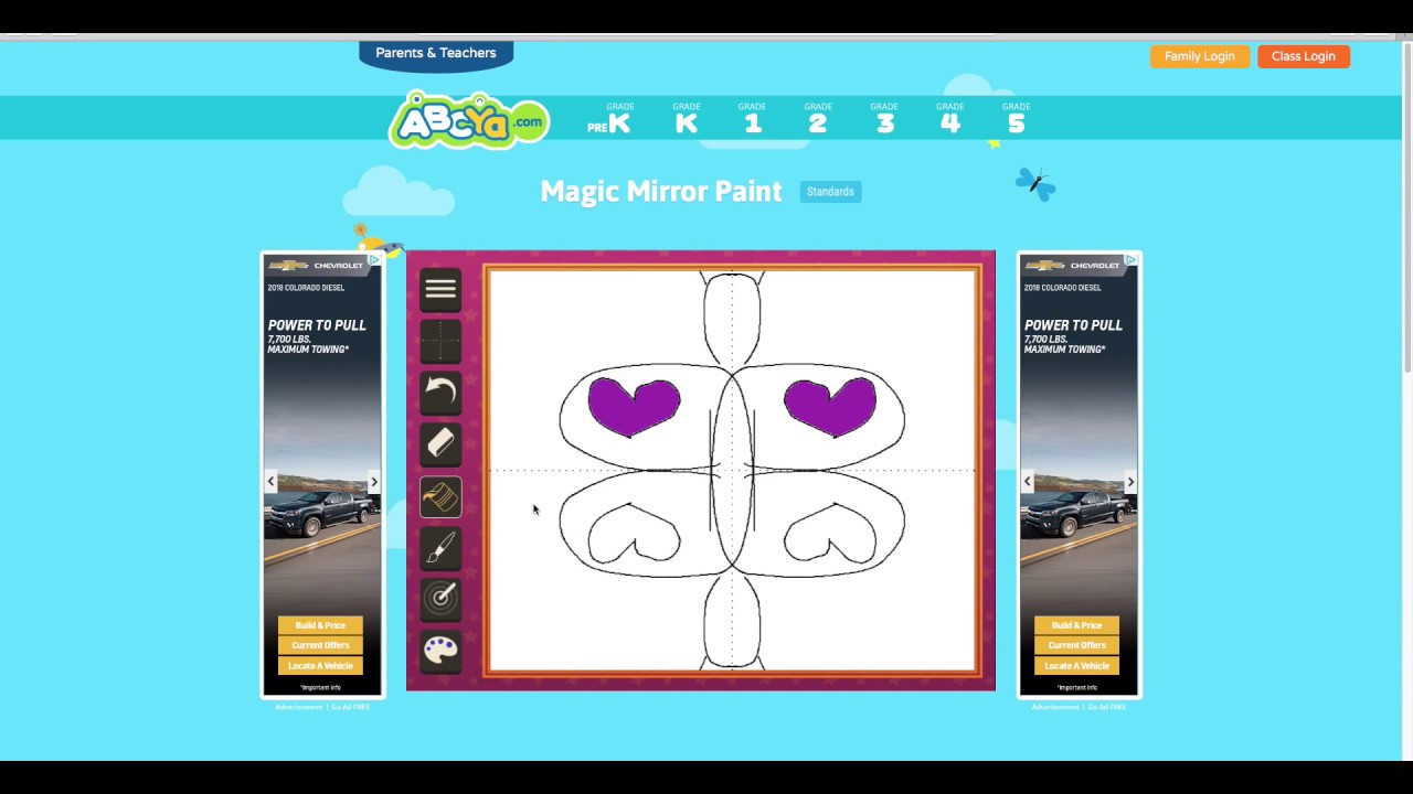magic mirror paint - YouTube