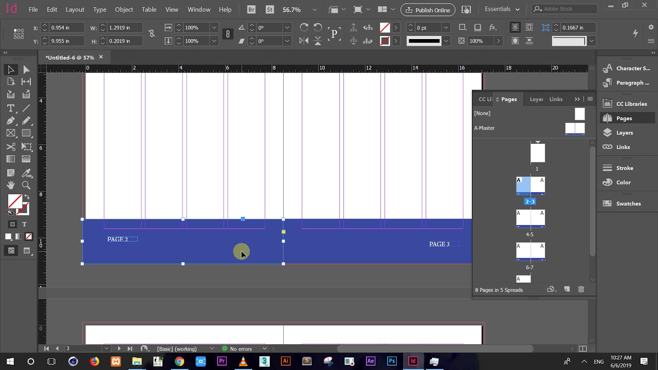 Removing A Master Page Deleting Parts Off The Master Page In InDesign Removing A Master Page Deleting Parts Off The Master Page In InDesign