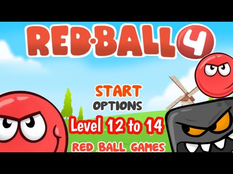 Red Ball 4 - Level 12 to 14 - Gameplay Walkthrough All Levels (iOS ...