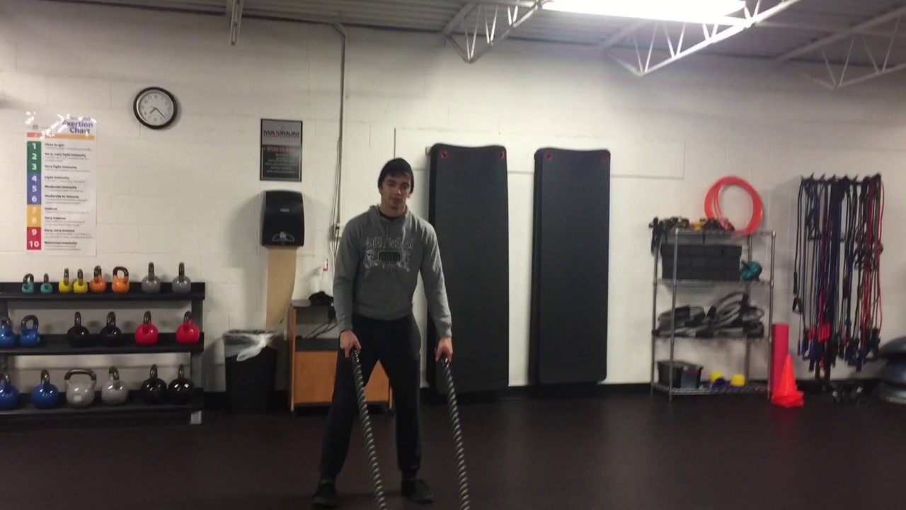 3 battle rope variations - YouTube