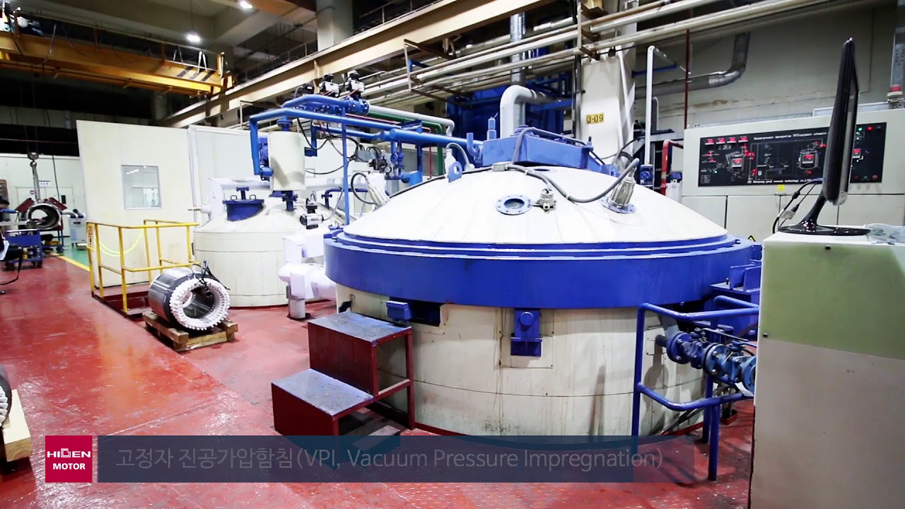 HIGEN HIGH VOLTAGE MOTOR MANUFACTURING PROCESS - YouTube