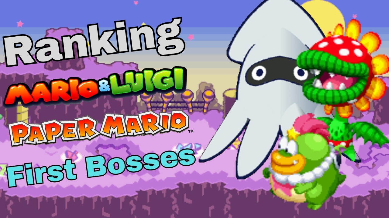 Ranking the First Bosses from the Mario RPGs - YouTube