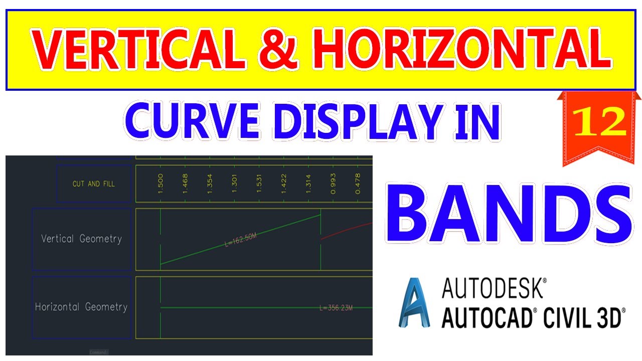 How To Display Horizontal And Vertical Geometry Curves Data In Profile ...