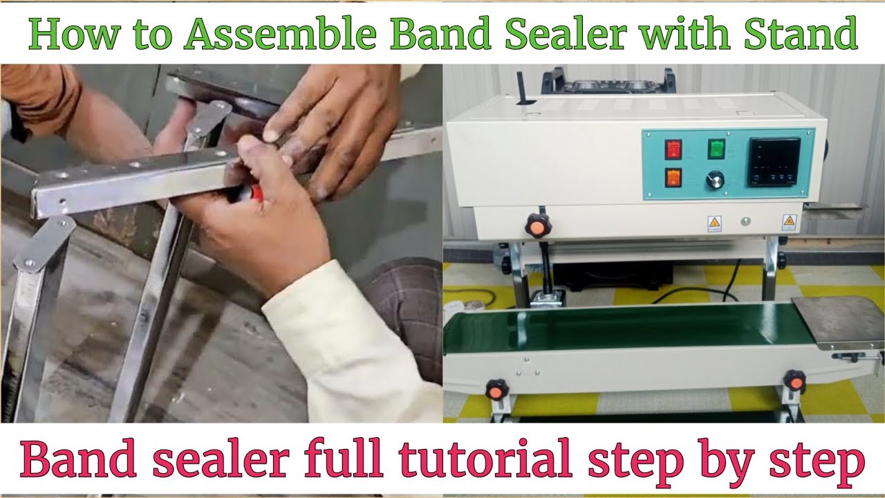 Standing band sealer full unboxing and assembling video| Vertical Band ...