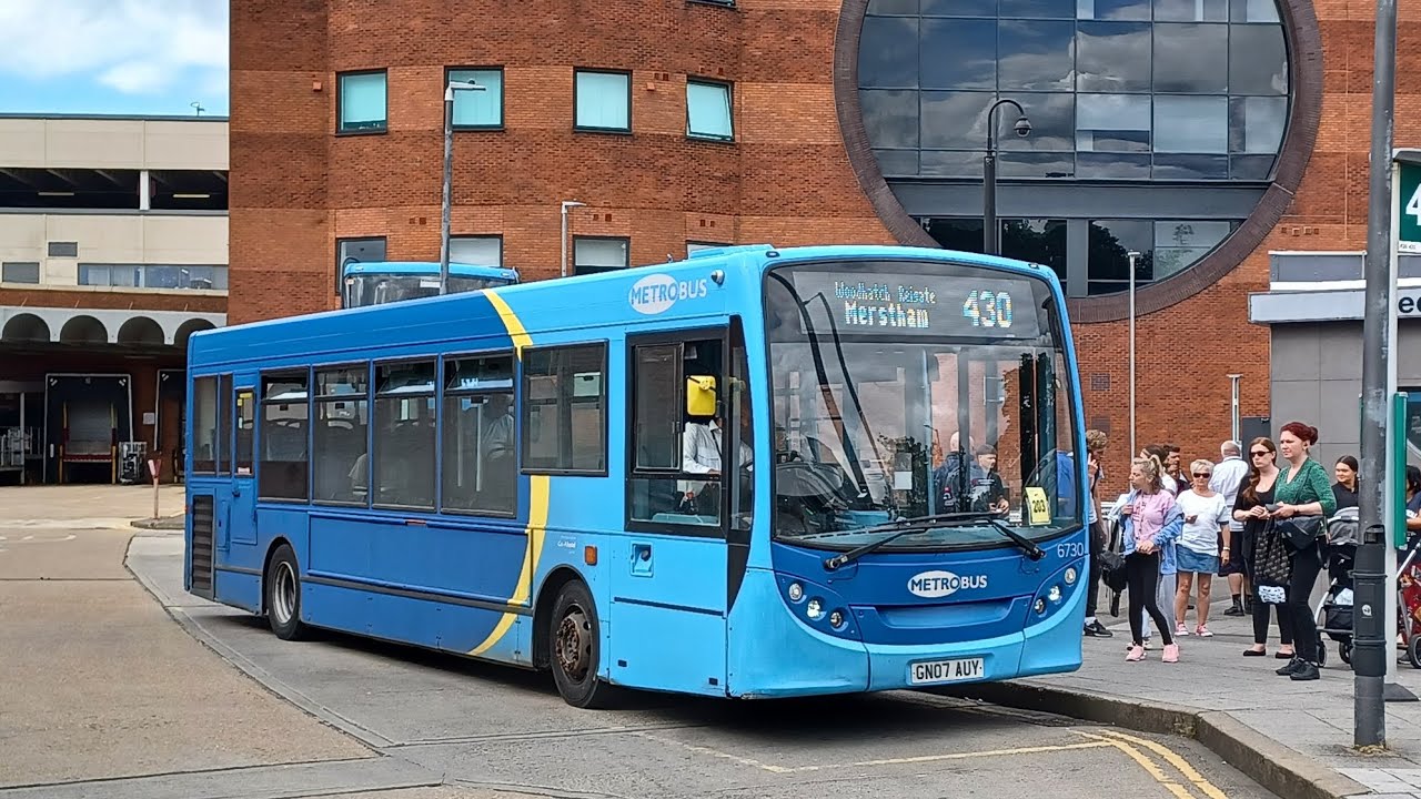 Odd working + very busy | Ride on old enviro 200 | 6730 (GN07 AUY ...