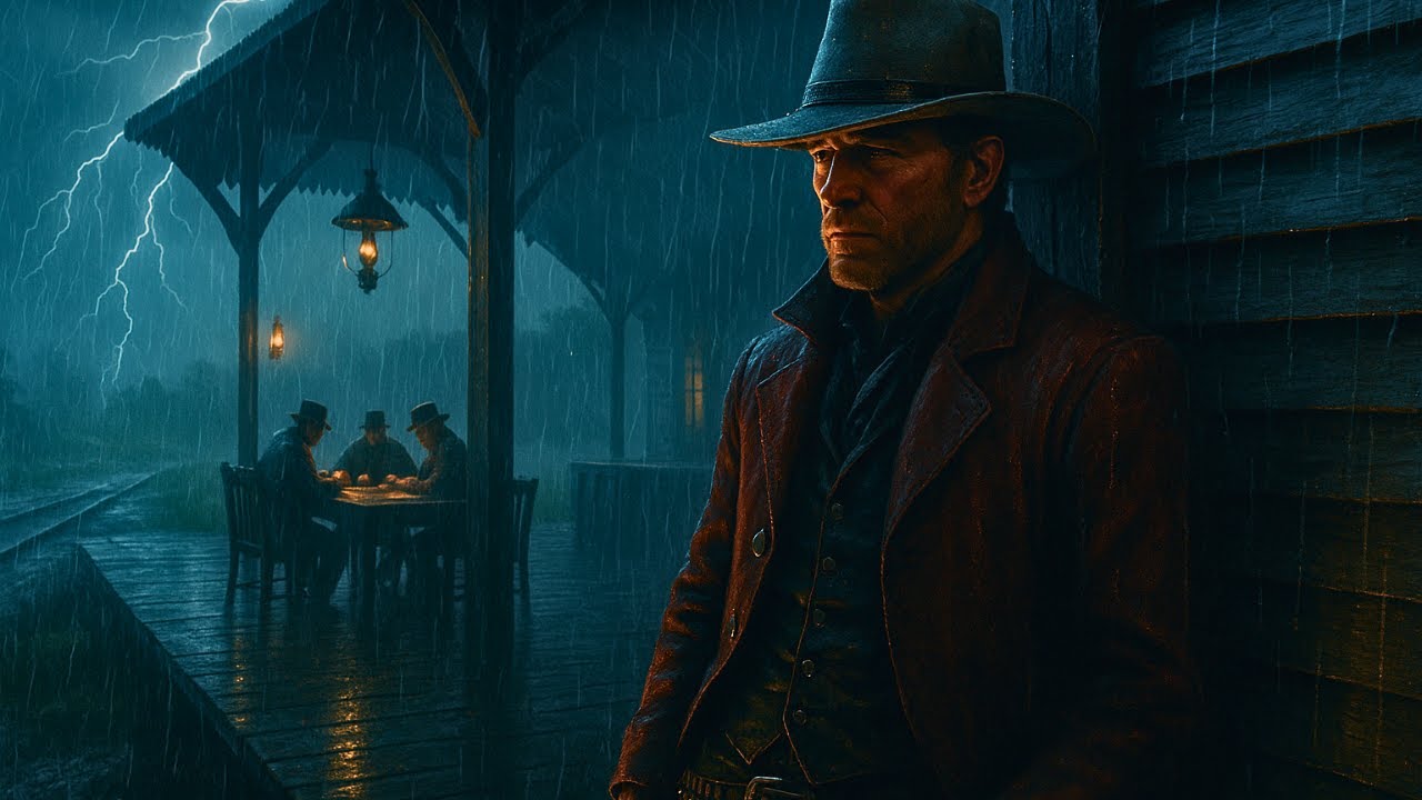 Arthur Morgan Relaxes at Emerald Ranch Station as Rain Fall - RDR2 ...