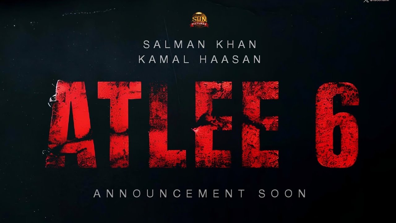 SALMAN KHAN & ATLEE FILM ANNOUNCEMENT VIDEO🔥 - YouTube