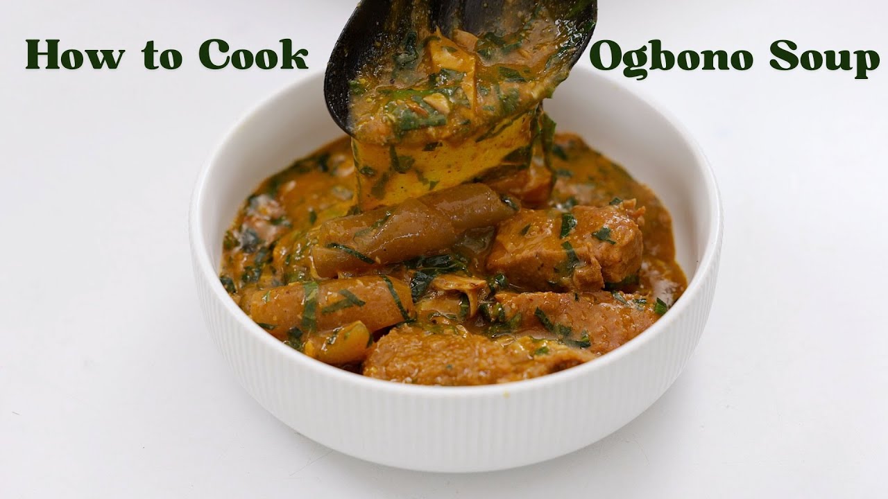 How To Cook Ogbono Soup | No Fail Ogbono Soup Recipe | Ogbono Soup For ...