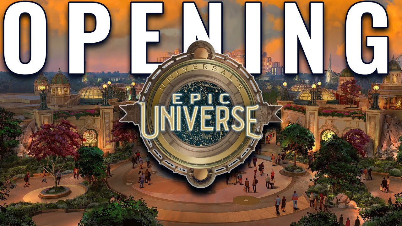 Epic Universe Opening Date REVEALED! - YouTube