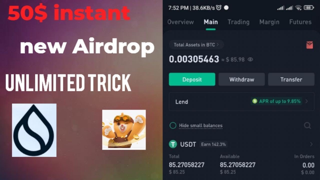 today airdrop video | sui airdrop | bydfi airdrop | New airdrop ...