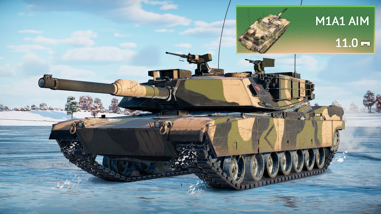 War Thunder M1A1 AIM EXPERIENCE - YouTube