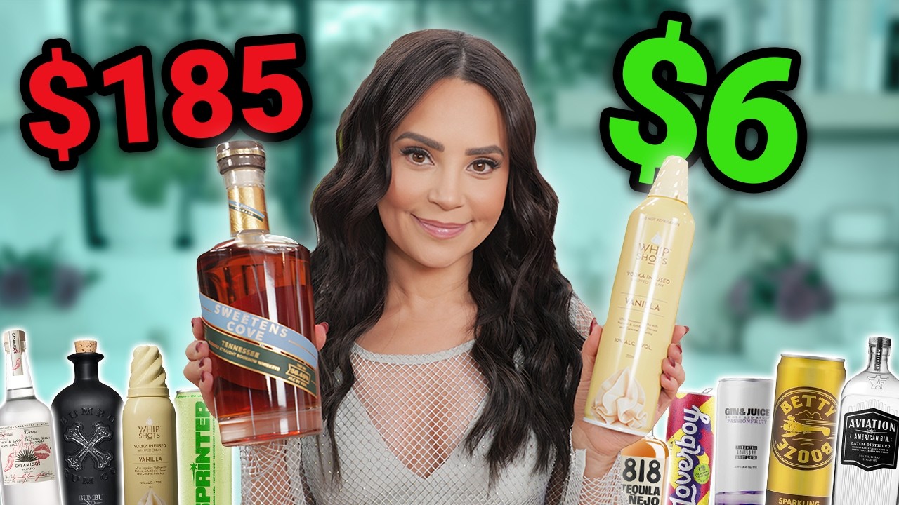 I Tested EVERY Celebrity Drink - YouTube