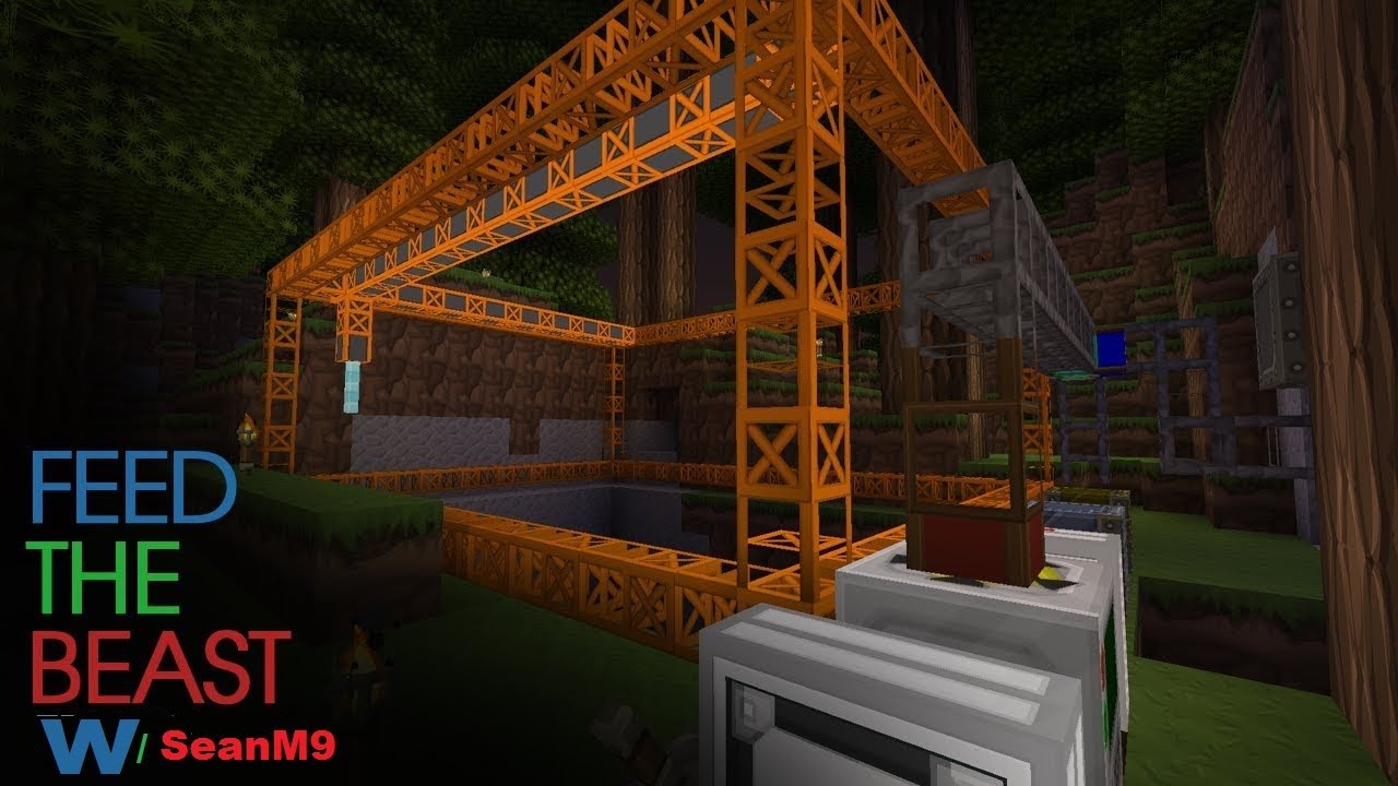 Minecraft FTB how to make a quarry (Direwolf20 modpack) - YouTube