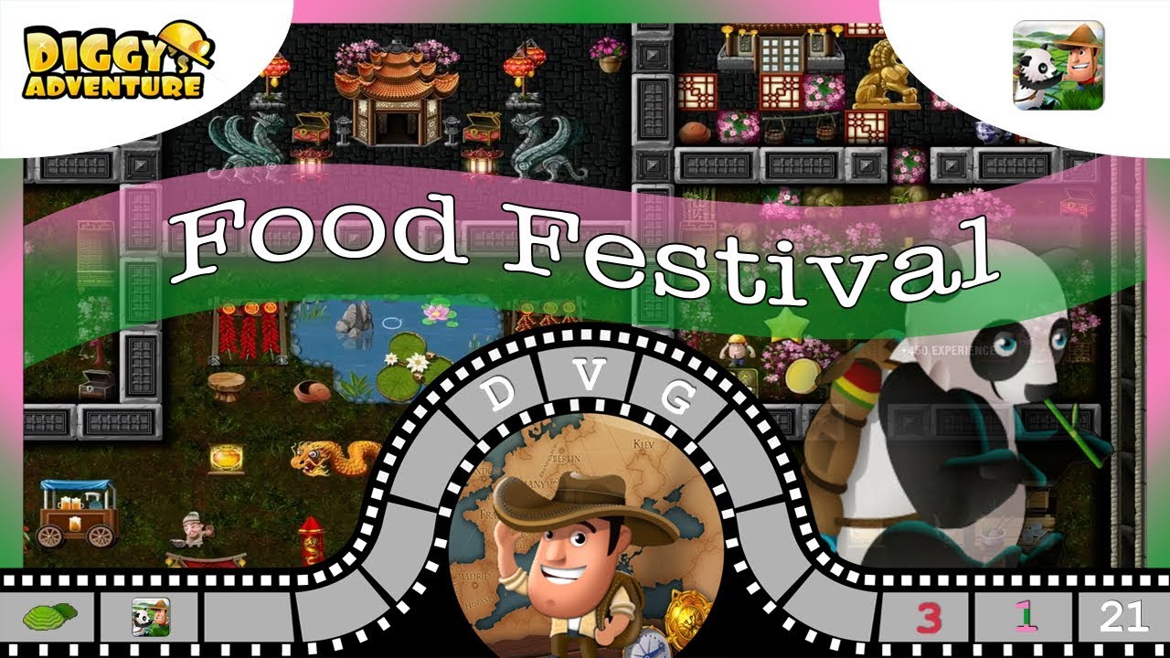 [~China Main Map~] #21 Food Festival - Diggy's Adventure - YouTube