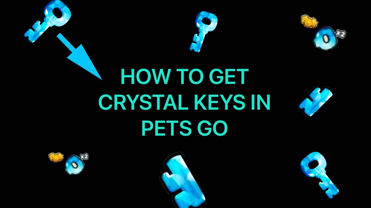 How to get Crystal keys in PETS GO in Roblox (tutorial) - YouTube