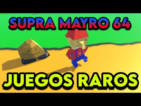 supra mayro 64 (gameplay en español) / LOS JUEGOS MÁS RAROS - YouTube