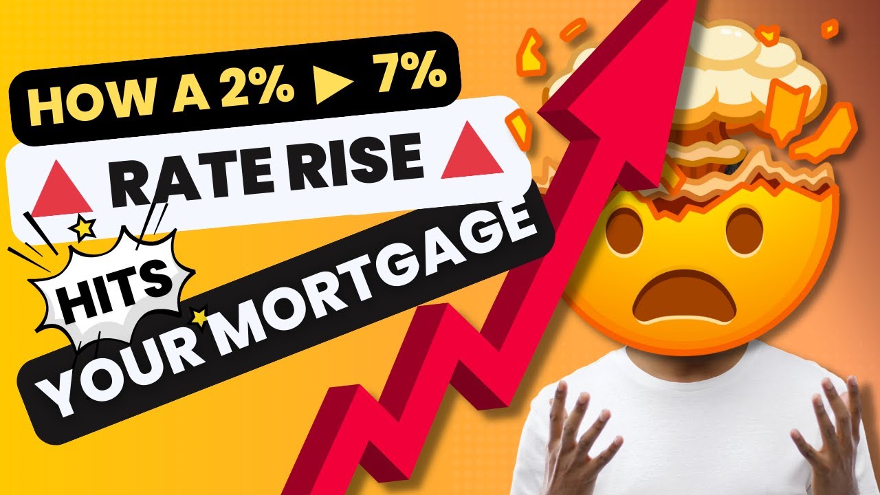 How Interest Rate Rises Hit YOU and YOUR mortgage (3 min Animated ...