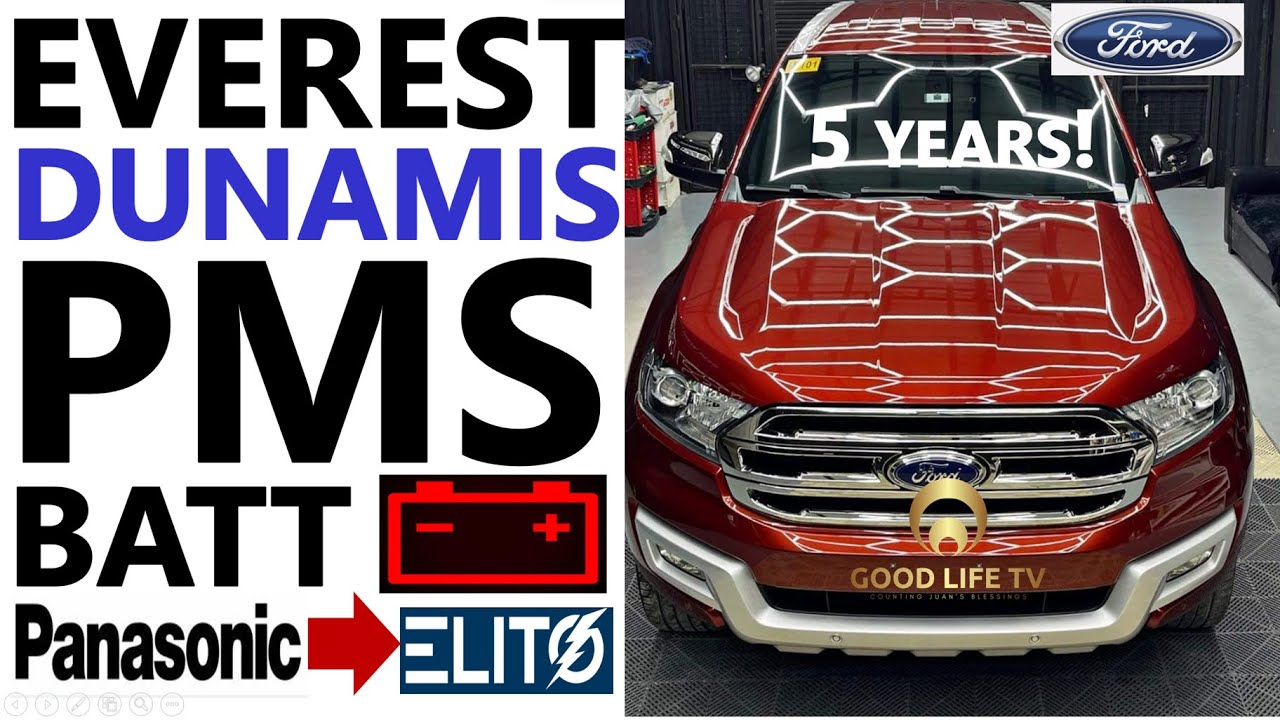 Ford Everest 5 Yrs Dunamis PMS at Budol Palit Battery Panasonic to ...