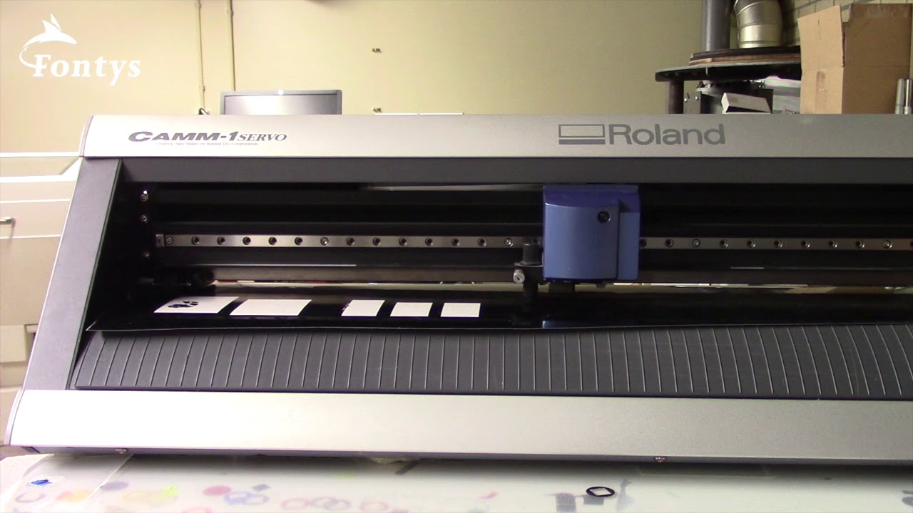 Roland GX 24 instruction video EasySignPro V1 - YouTube