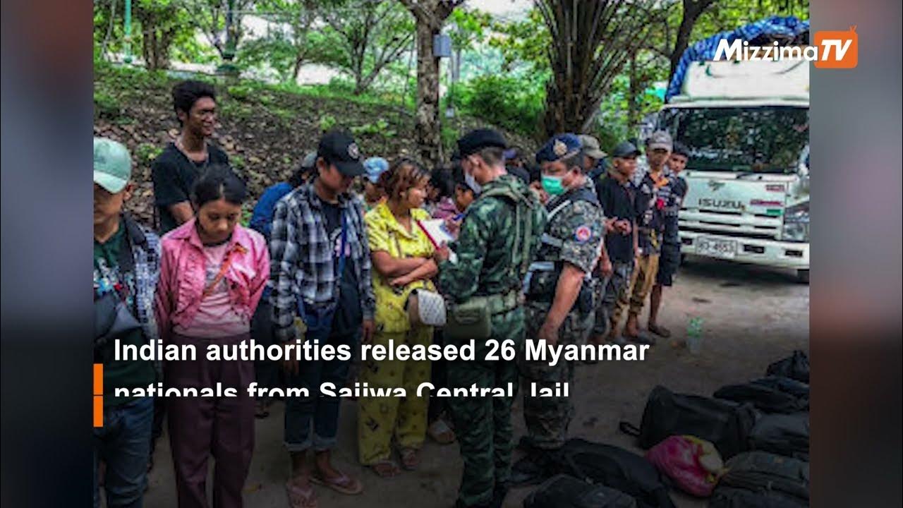 Displaced persons fear repatriation as India hands over 26 Myanmar nationals to junta - YouTube