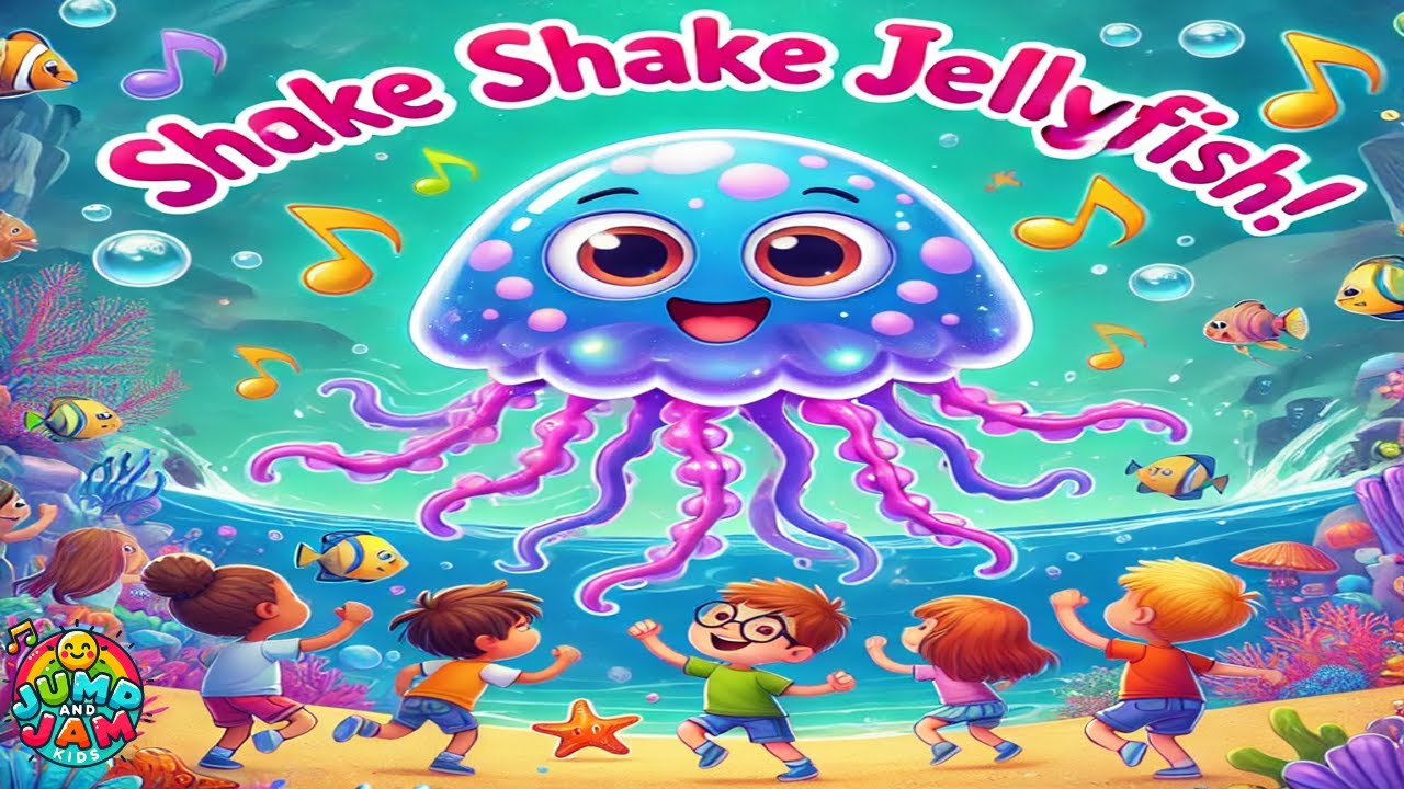 Shake Shake Jellyfish! | Fun Dance Song for Kids & Toddlers!" - YouTube