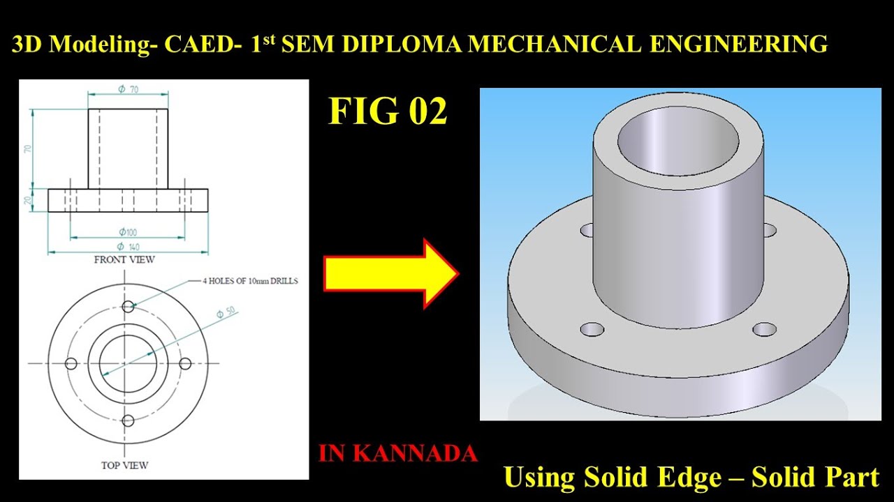 3D Model - CAED - FIG 02 - YouTube