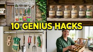 10 GENIUS Dollar Tree Garden Organization Hacks for Small Spaces