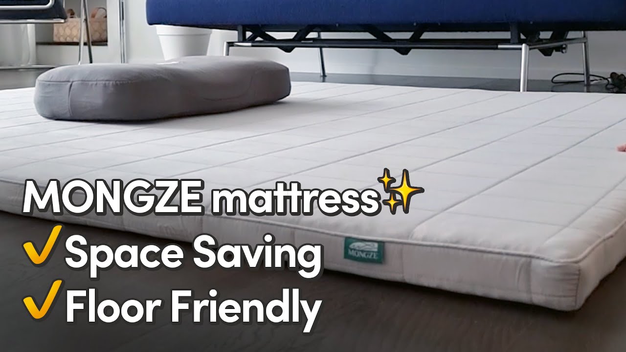[MONGZE] MY BEST Mattress EVER! Space Saving & Floor Friendly - Korea ...