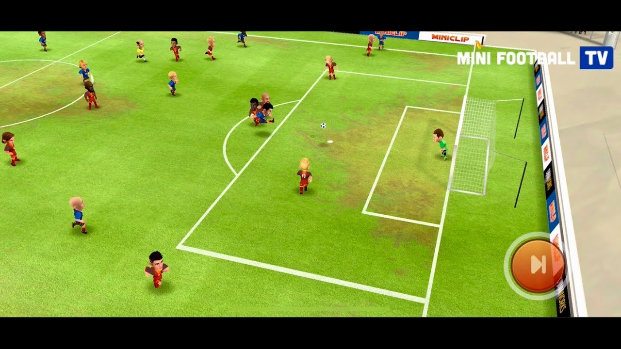 Mini Football - One of My Best Game Yet (IOS Gameplay) - YouTube