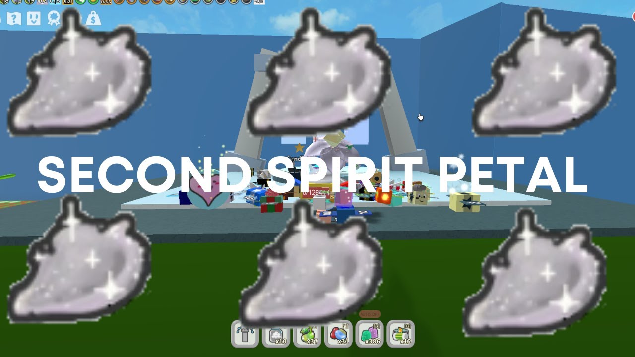 I Got My Second Spirit Petal! Bee Swarm Simulator - YouTube