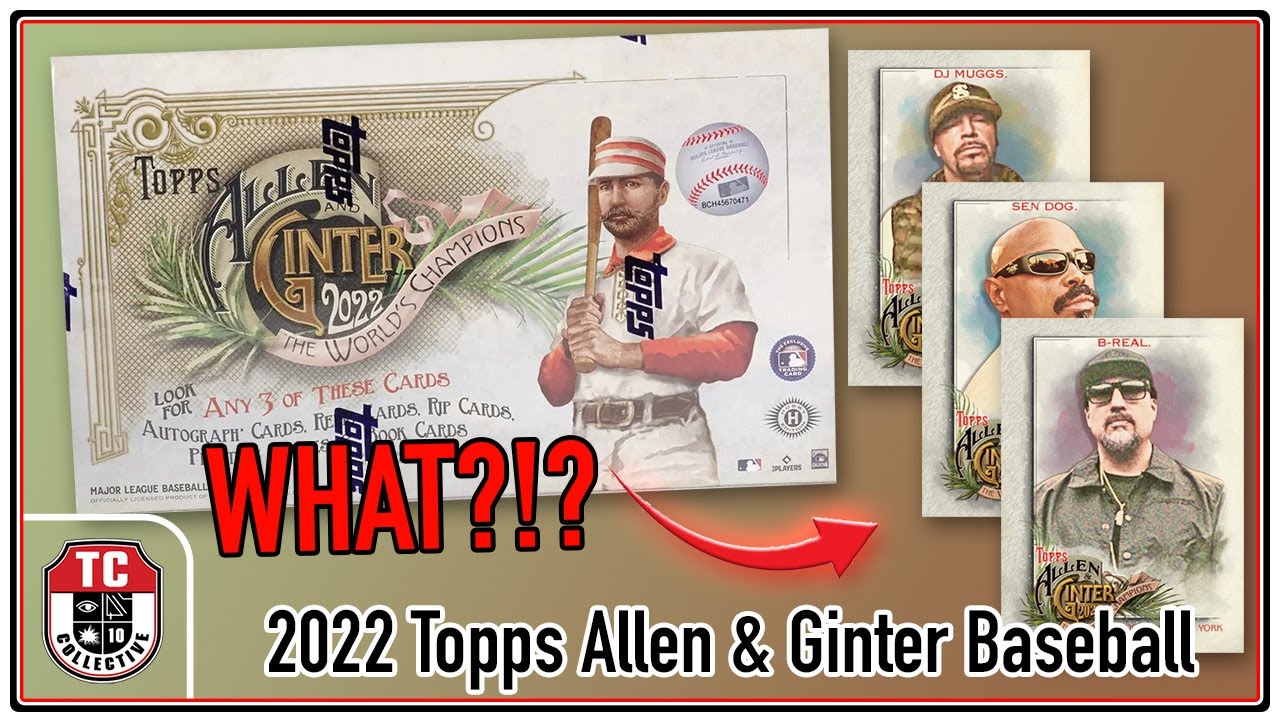2022 Topps Allen & Ginter Baseball Hobby Box - STRANGEST CARDS WE'VE ...