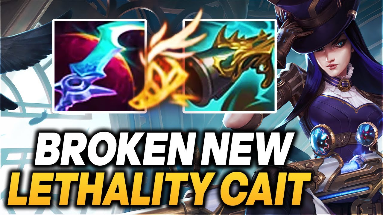 Caitlyn's Highest Winrate Build By Far - Lethality Caitlyn ADC Gameplay ...