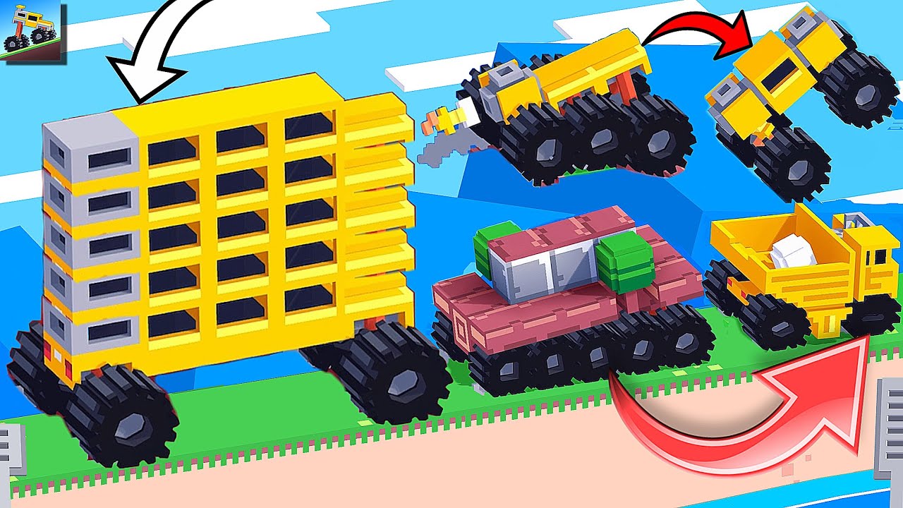 New Best Live-Fancade-Train,Plane,Ant Car,Big Wheel,Big Car Drive Mad ...