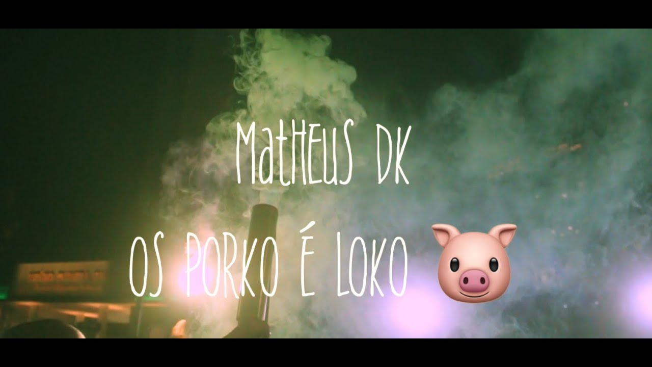 Matheus Dk - Os Porko é Loko (Seloko Beats) Clipe Oficial - YouTube