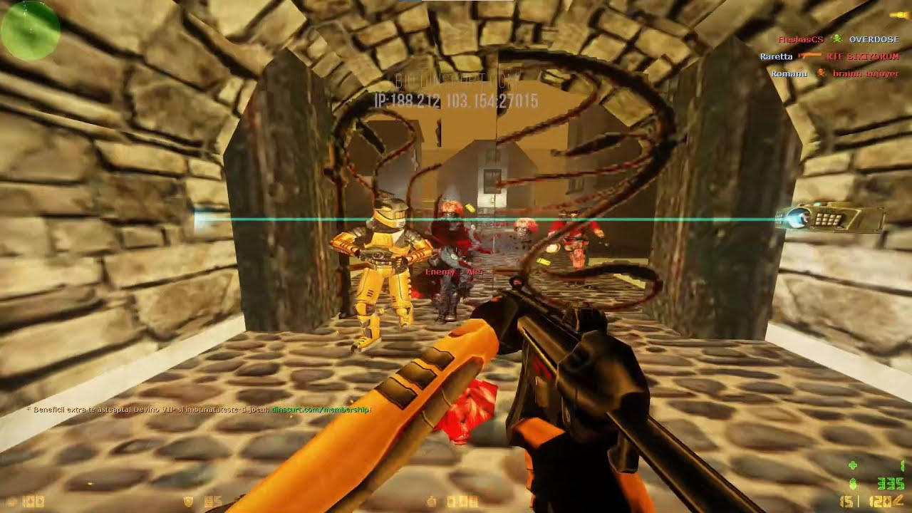 Counter Strike 1.6 | Biohazard | H.EV. Suit | Realistic Zombies ...