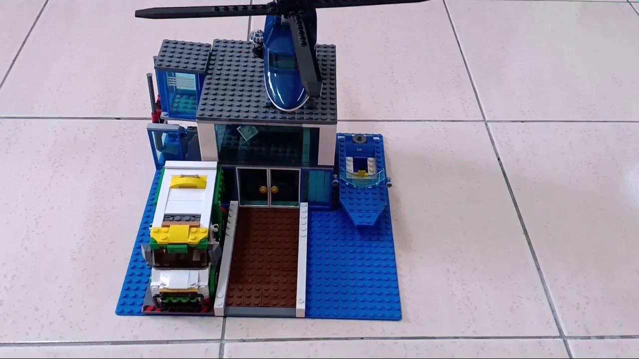 Lego Secret Agent Office Building MOC my own creation - YouTube