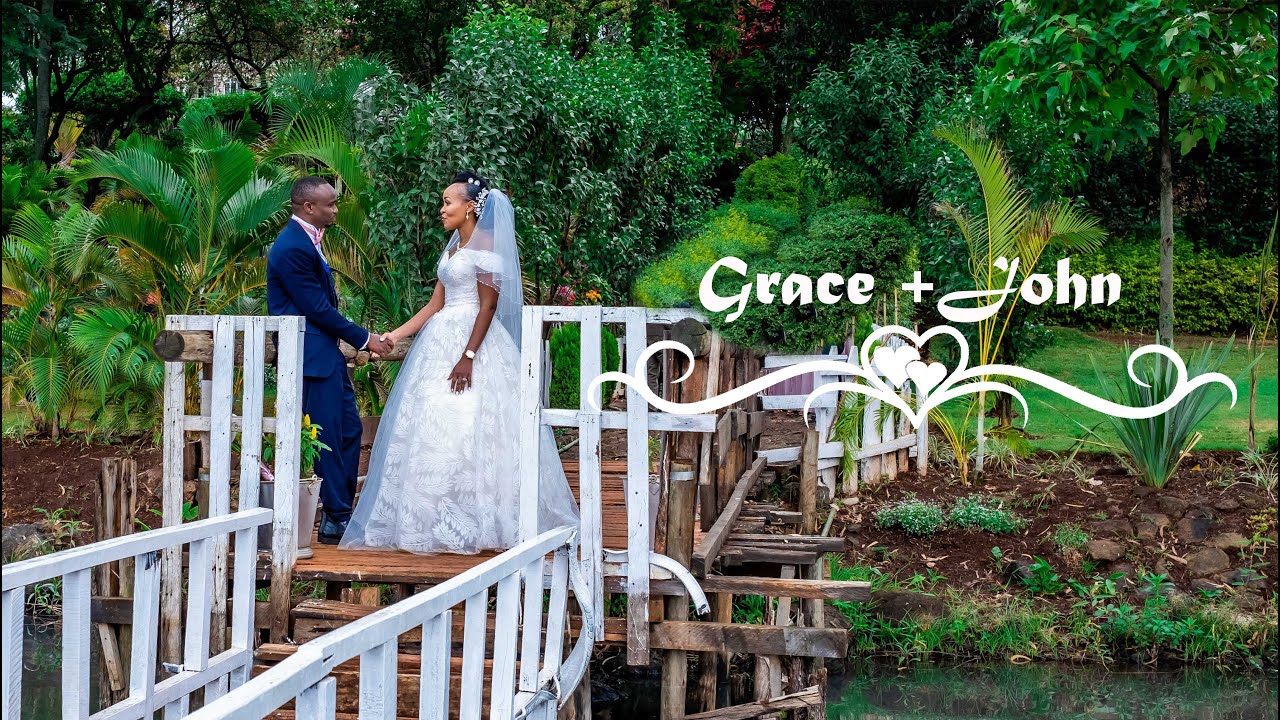 Beautiful long awaited wedding between Grace & John - YouTube