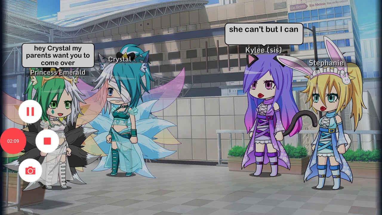 The lost hybrid princess part 4 / gacha studio - YouTube