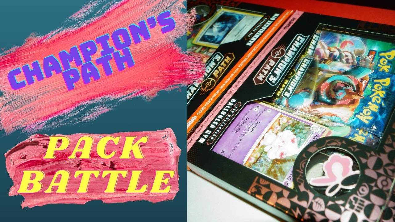 CHAMPIONS PATH PACK BATTLE - YouTube