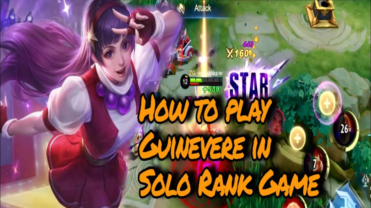 My Guinevere Gameplay- Basic Tutorial| Solo Rank Game - YouTube