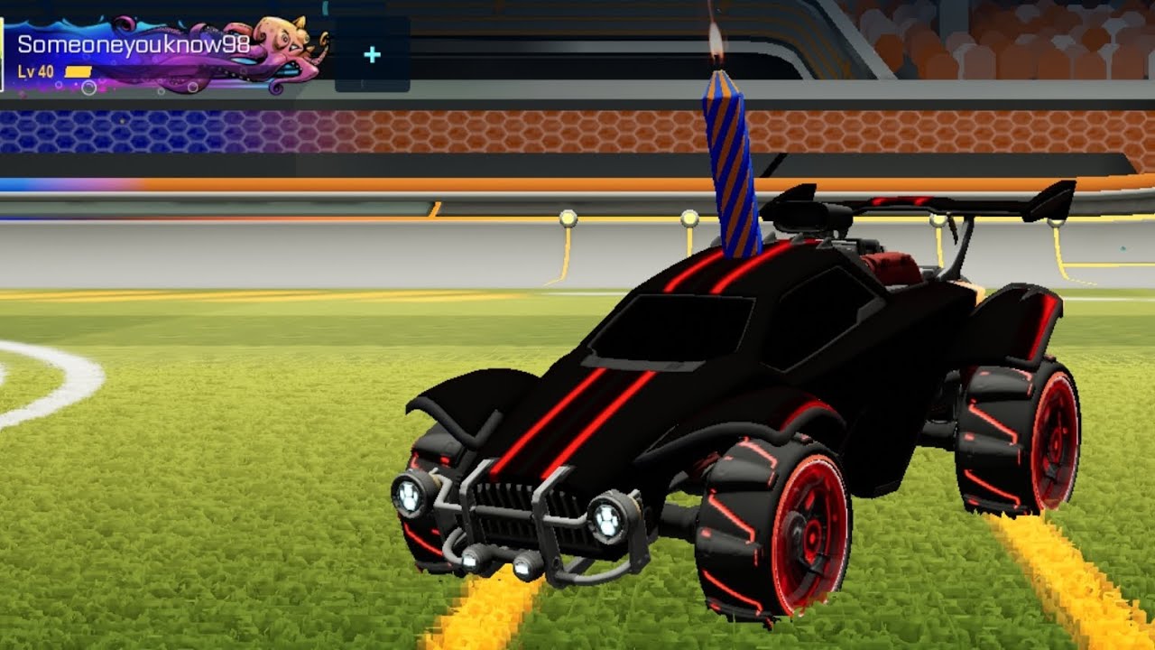 how to Get a free topper from rocket league sideswipe 1st anniversary ...