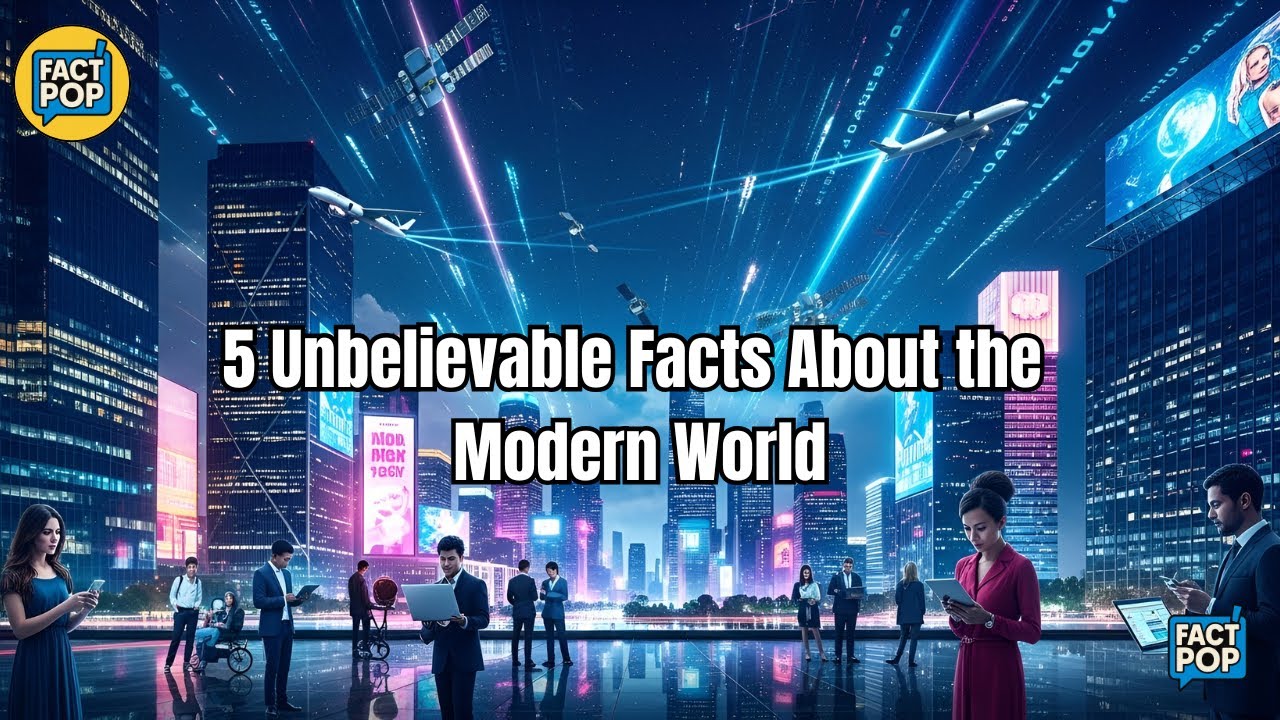5 Unbelievable Facts About the Modern World 🌍 | FactPop - YouTube